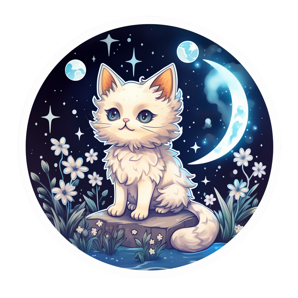 Mystical Felines Lunar Cat Stickers And Their Origin Stories Big mystical-felines-lunar-cat-stickers-and-their-origin-stories-big